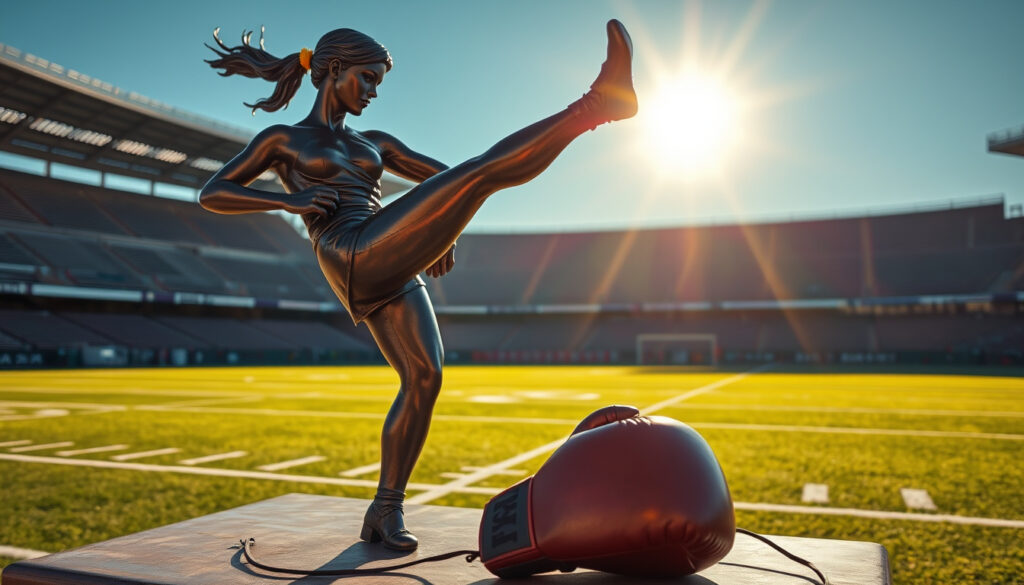 Tayla Harris: AFLW Star, Boxer, and Bronze Statue Icon - Aussiepulse.com